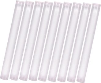 DOITOOL 9 St&uuml;ck Teiliges Transparentes Acryl r&auml;ucherst&auml;bchen aufbewahrungsr&ouml;hrchen Tragbarer R&auml;ucherst&auml;bchenhalter mit Luftdichtem Verschluss Kompakt und Robu