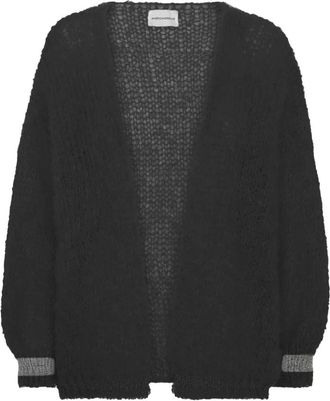 Americandreams Americandreams, Femme, Pulls, Noir, Taille: 40 FR Olivia Mohair Cardigan
