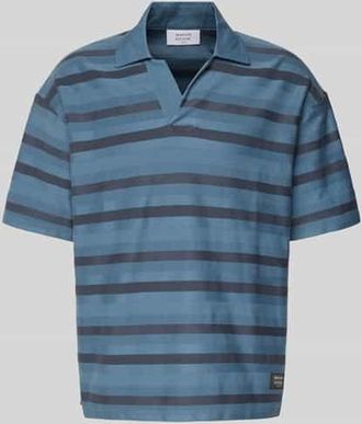 Maison Kitsun&eacute; Oversized Poloshirt mit Logo-Patch