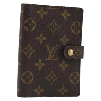 Louis Vuitton Pre-owned Day Planner Cover - - Pre-owned - Damen - Braun - ONE SIZE