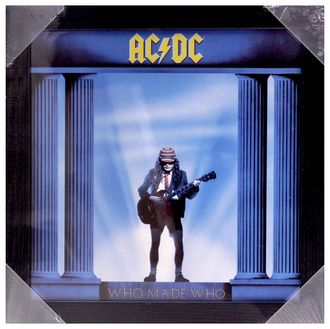 AC/DC Der Who Memorabilia, 31.5 x 31.5 cm