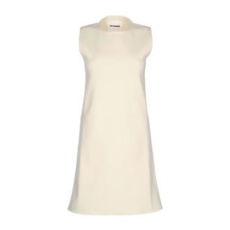 Jil Sander Elegante Kleider f&uuml;r jeden Anlass - - Dresses - Damen - Beige - XS