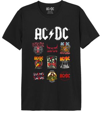 AC/DC MEACDCRTS033 t Shirt Damen