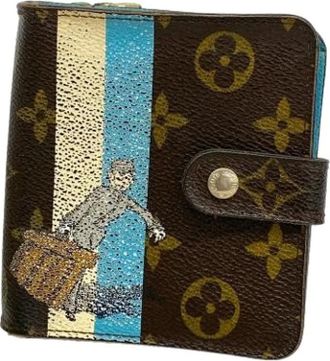 Louis Vuitton Portefeuille Bi-fold Vintage doccasion - Femme - Pre-owned - Multicolore - Taille: ONE Size
