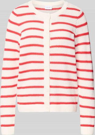 Vila Strickjacke mit Rundhalsausschnitt Modell DALO