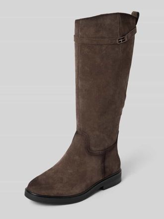 Tamaris Stiefel aus Rindvelours mit Rei&szlig;verschluss