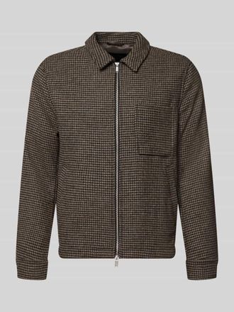 Lindbergh Regular Fit Hemdjacke mit Zweiwege-Rei&szlig;verschluss
