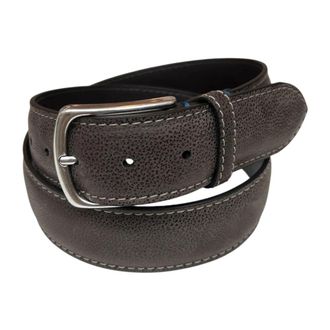 Paolo Vitale Kalbslederg&uuml;rtel - - Accessories - unisex - Braun - 95 CM