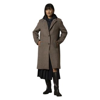 Kocca Karierte Mantel mit elegantem Stil - - Coats - Damen - Mehrfarbig - XL