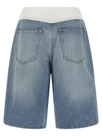 Maison Margiela Bermuda Shorts - Blue