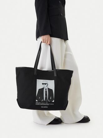 Karl Lagerfeld Handtasche KARL LAGERFELD B1W50059 Schwarz