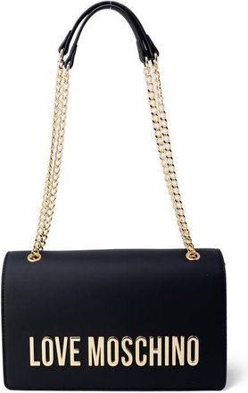 Love Moschino Schwarze Polyethylen-Handtasche