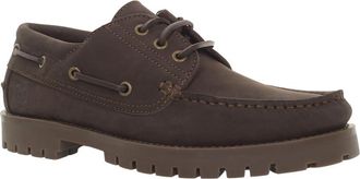 Lumberjack Herren Newton Oxford-Schuh, Dunkelbraun, 45 EU