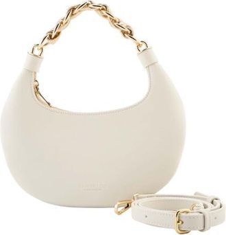 Seidenfelt Manufaktur sac à épaule bandoulière sac à main Hallila Round Crossbag Beige écru