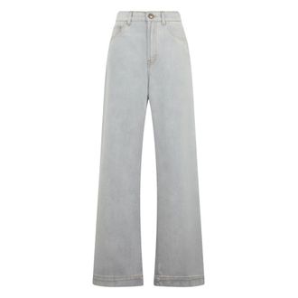 Moorer Damen, Jeans, Grau, W27Gr&ouml;&szlig;e