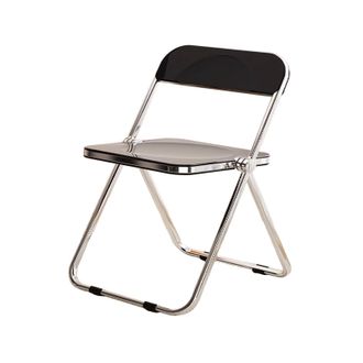 Generic Klappstuhl Camping Leicht Klein Faltbar Hoher Belastbarkeit Klappst&uuml;hle Garten mit Lehne Keine Montage Erforderlich f&uuml;r Partys Hochzeiten Picknick(Bla