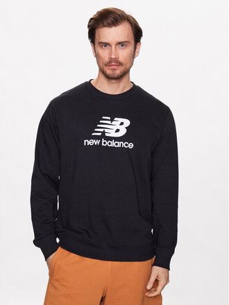 New Balance Sweatshirt MT3153 Schwarz Relaxed Fit