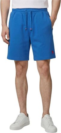 U.S.Polo Association U.s. Polo Assn. - Short d&eacute;contract&eacute; - Homme - Shorts - Bleu - Taille: M