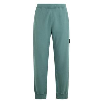 Stone Island Malfil&eacute; Fleece Old Effekt Jogginghose - - Trousers - Herren - Gr&uuml;n - L