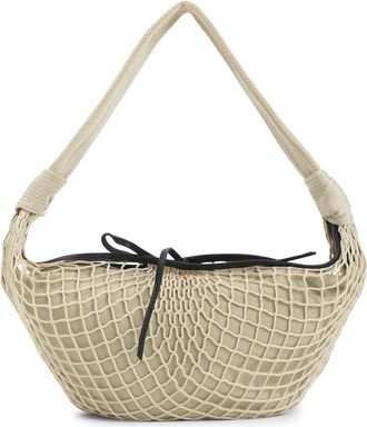 Christophe Lemaire Femme, Sacs, Beige, Taille: ONE Size Fortune Croissant Filt Bag