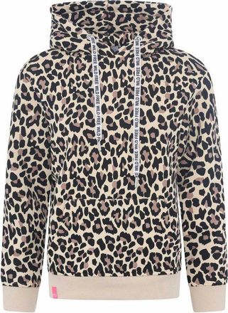 Zwillingsherz Hoodie Classic Leo AOP Leo Allover mit Kängurutaschen