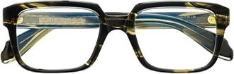 Cutler and Gross Femme, Accessoires, Vert, Taille: 54 MM 9289 Rectangle Optical