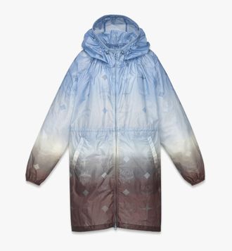MCM Parka aus Ripstop-Nylon mit Farbverlauf und Monogramm