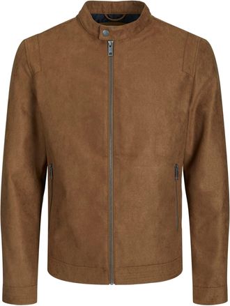 Jack & Jones PLUS Herren JJEROCKY CLEAN JACKET PS leicht, Cognac, 6XL