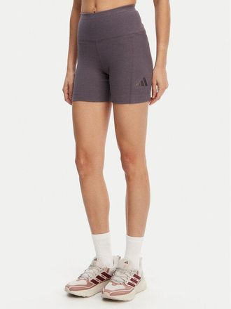 adidas Bikershorts ALL SZN Rib JJ1233 Grau Slim Fit