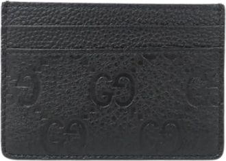 Gucci unisex, Pre-owned, Noir, Taille: ONE Size Portefeuille en cuir vintage Pre-owned