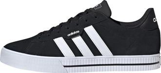 adidas Herren Daily 3.0 Leather Shoes, Core Black / Cloud White / Core Black, 40 2/3 EU
