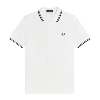 Fred Perry M3600 Polo - - Tops - Herren - Wei&szlig; - L