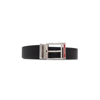 Ferragamo Doppelseitiger G&uuml;rtel - - Accessories - Herren - Schwarzk - 105 CM