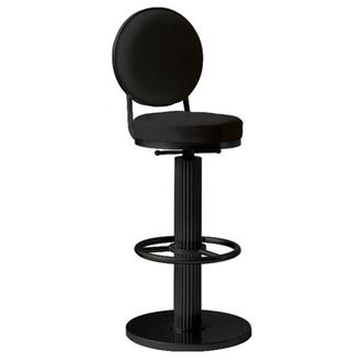 Generic Moderne, h&ouml;henverstellbare Barhocker mit R&uuml;ckenlehne, graue Metall-Thekenst&uuml;hle f&uuml;r die K&uuml;cheninsel, Bequeme, gepolsterte Sitze in Wei&szlig; und Gold