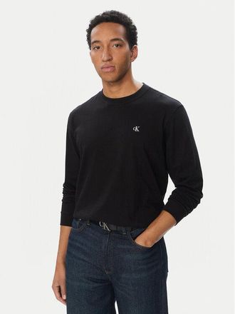 Calvin Klein Jeans Longsleeve Easy LV04RD247G Schwarz Regular Fit