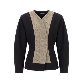 Jacquemus Veste Paloma - Femme - Vestes - Noir - Taille: 38 FR