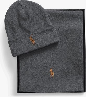 Polo Ralph Lauren Echarpe et bonnet en coton