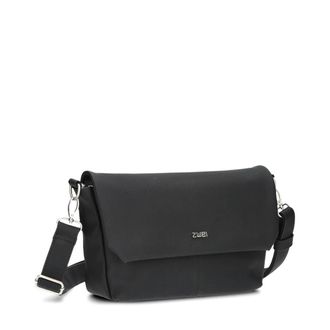 zwei Damen Handtasche Mademoiselle.M M60 Umhängetasche 3 Liter breite Crossbody-Bag Magnetklappe Reißverschluss inklusive Schlüsselband klassisch-elegante 