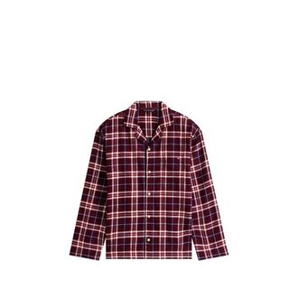 Tommy Hilfiger Ensemble de pyjama à carreaux en coton mélangé
