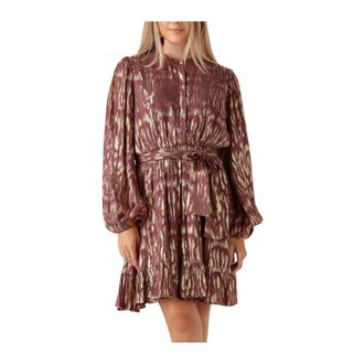 Notre-V Goldenes Mini Kleid Glory - - Dresses - Damen - Mehrfarbig - M
