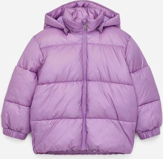 Arket Gefütterte Steppjacke -Lila