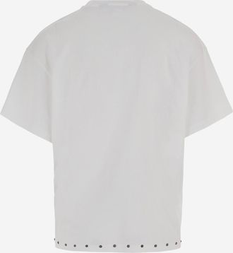 Just Cavalli Logo-Print Cotton T-Shirt - White