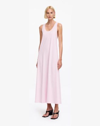 Arket Maxikleid Mit Twistdetail -Rosa