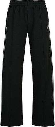Casablanca Pantalon logotyp&eacute; en coton m&eacute;lang&eacute;