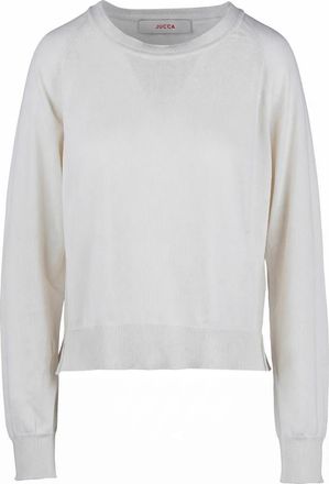 Jucca Femme, Pulls, Beige, Taille: 34 FR Tricot ras du cou