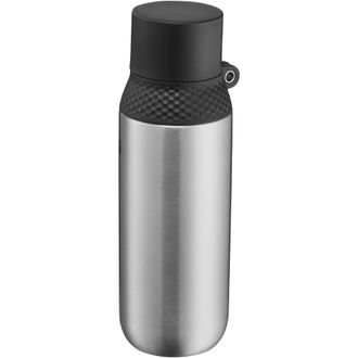 WMF Waterkant Iso2Go Trinkflasche Edelstahl 500ml, Thermosflasche, Isolierflasche, Kohlensäure geeignet, AutoClose-Verschluss, auslaufsicher, BPA-frei