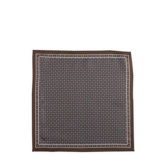 Eton Pochette imprim&eacute;e en soie