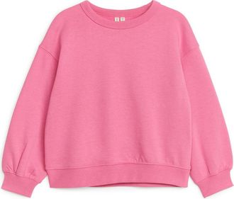 Arket Legeres Sweatshirt -Rosa