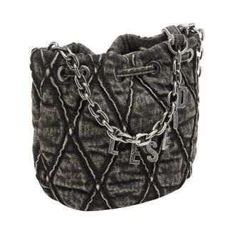 Diesel Charm-D Bucket S - - Bags - Damen - Schwarzk - ONE SIZE