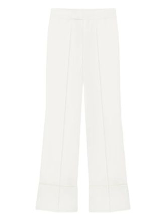 &Aacute;eron Scotch cuffed trousers - Nude